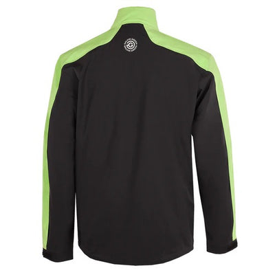 Galvin Green Adam 1/2 Zip PERTEX® Waterproof Jacket - Black & Fresh Gr