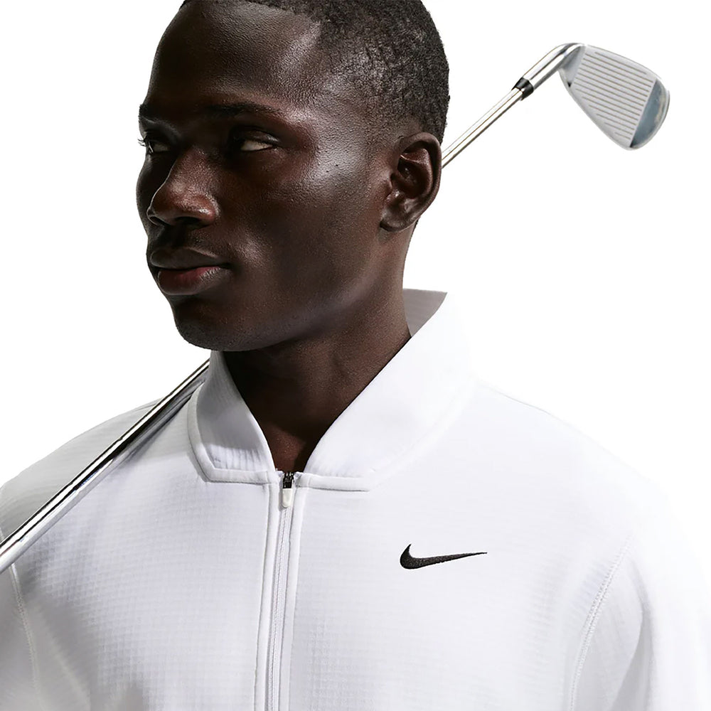 Nike Therma-Fit Velocity Half-Zip Golf Pullover - White