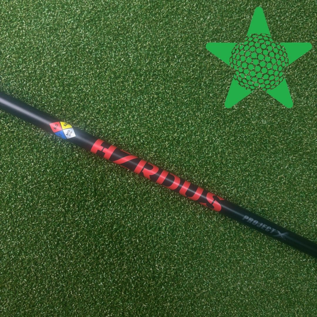 Project X HZRDUS Red Driver Shaft - 62g Stiff Flex - MCC Red/Black Gri